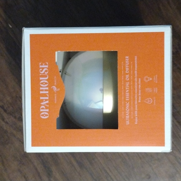 Opalhouse | Other | Opalhouse Ultrasonic Essential Oil Diffuser New In Box And With Eucalyptus ...